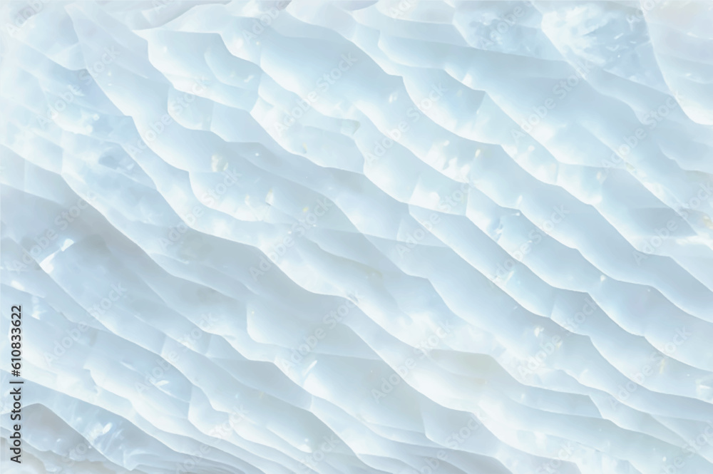 Luxury white Ice block texture. Natural precious blue pattern ...