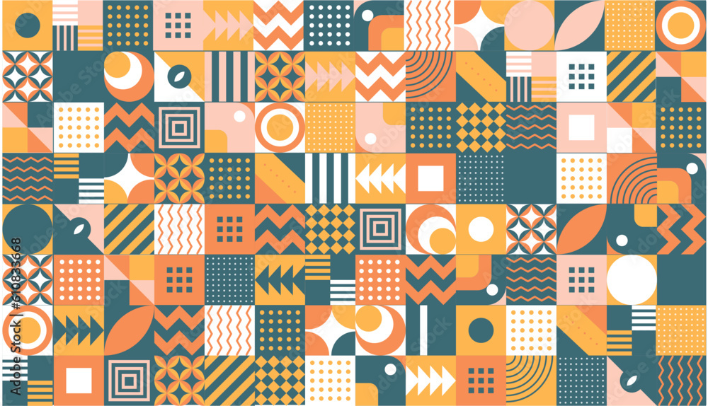 Create illustrations and abstract patterns that let the colors stand ...