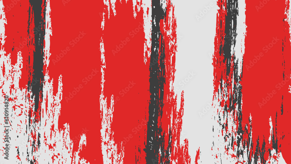 Abstract Red Grunge Scratch Texture Background Design Stock Vector ...