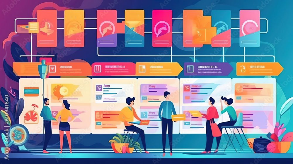 Businessman working with r and d sign. R D icon network business ...