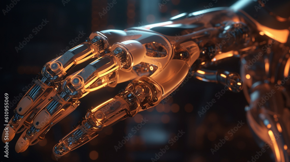 A robotic arm performing intricate tasks with precision, highlighting ...