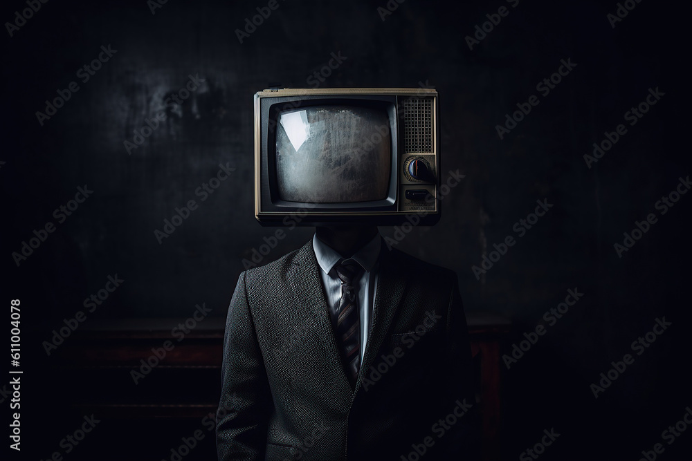 Television Head Costume