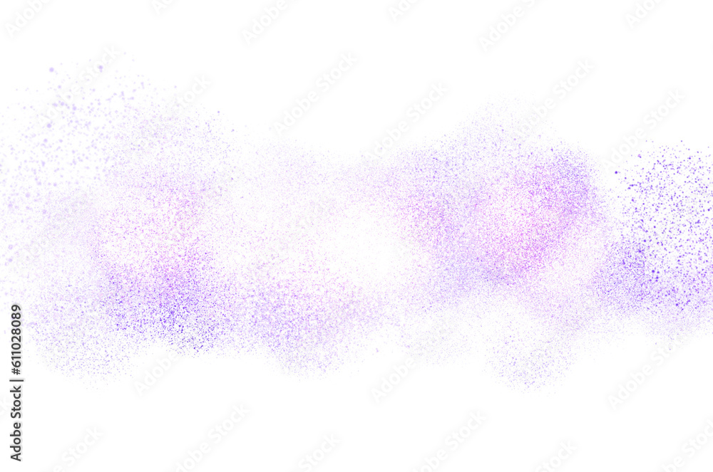 Shimmering glitter sparkles glowing dust powder explosion on ...