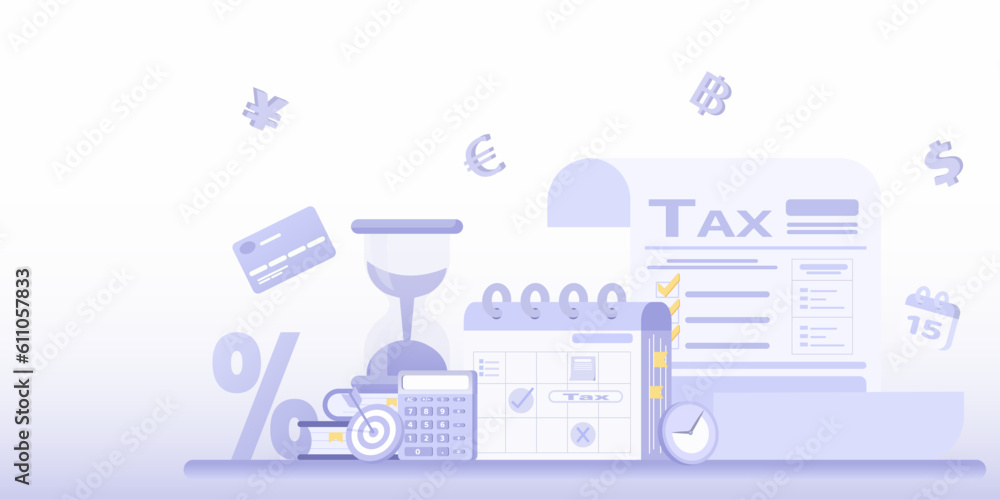 Payment of taxes and variety elements. Presentation income tax ...