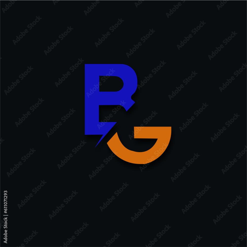 bg logo, rg logo, letter bg icon, bg web, bg vector, rg vector ,bg ...