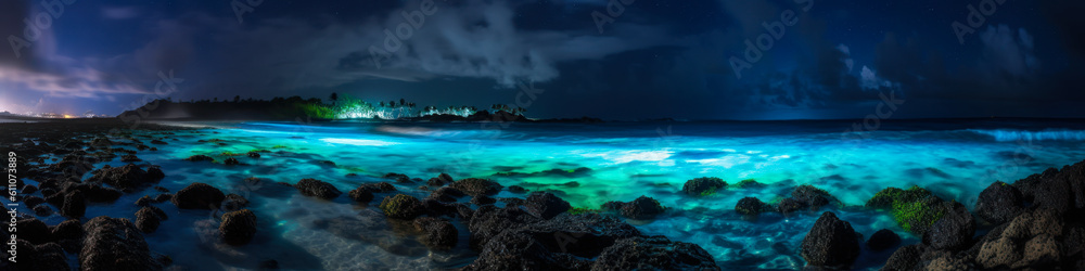 Captivating image of a rare "blue tears" phenomenon, with ...