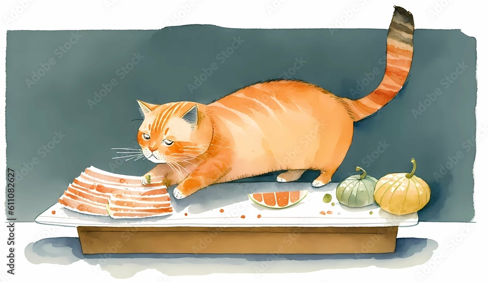 Ramen Noodle Cat Eating Japanese Resteraunt Japan Cuisine Tokyo Food ...