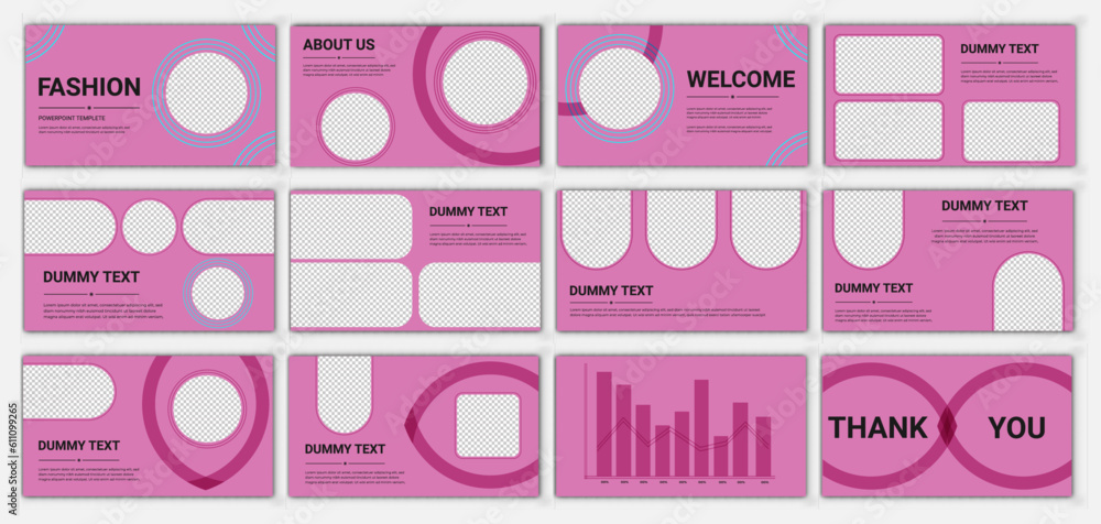 Fashion Brand Onboarding Lookbook Presentation Layout slides template ...