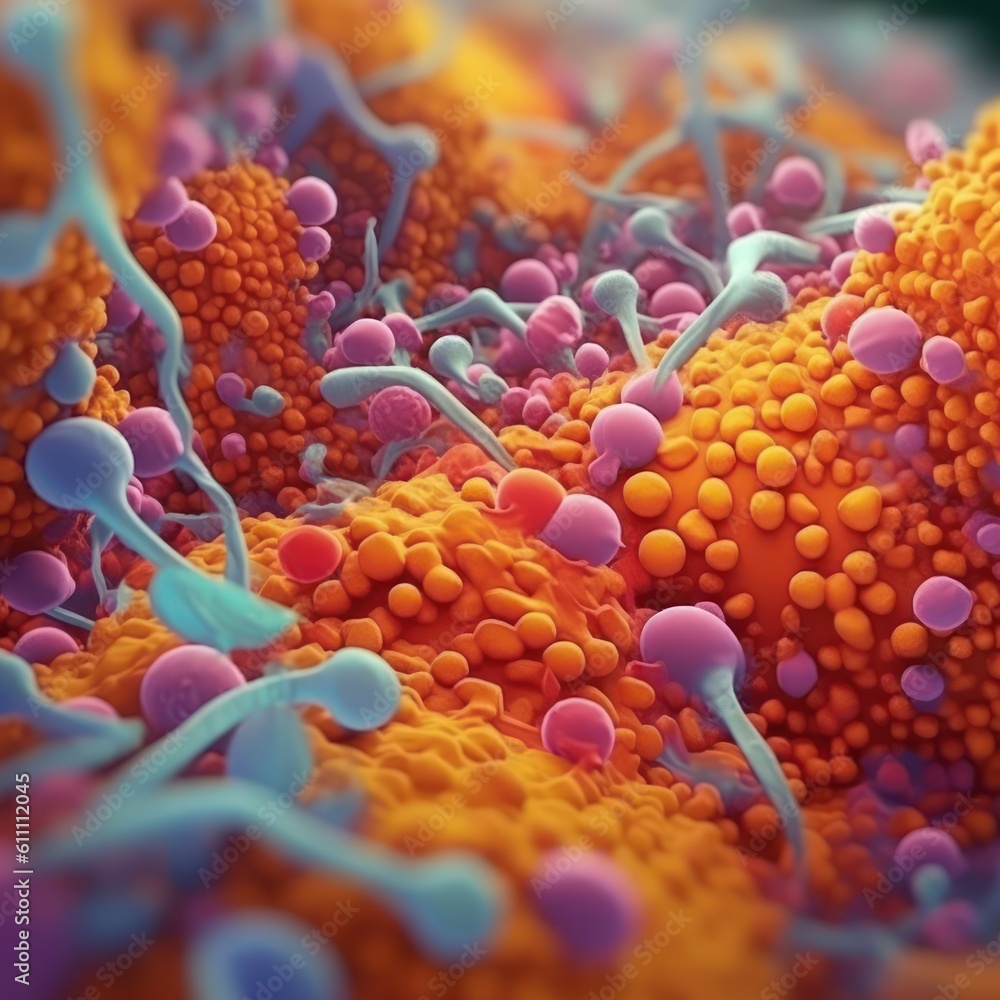 Fluid Simulation of Cell Membrane Proteins in 4K Resolution. Generative ...