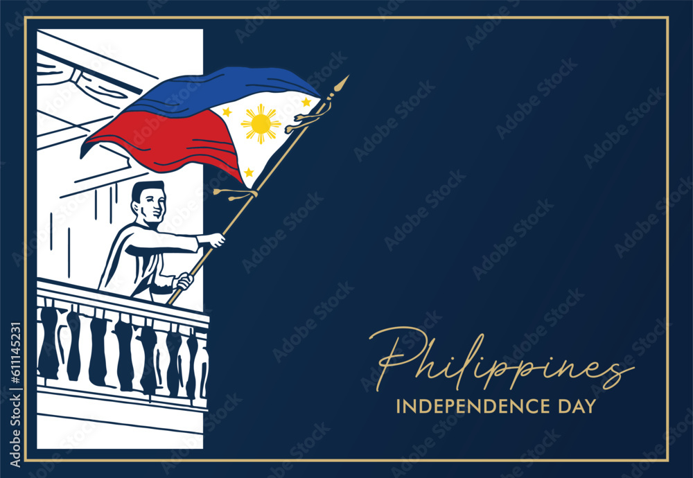 VECTORS. Editable banner for the Philippines Independence Day, June 12 ...