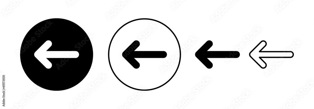 Arrow icon vector for web and mobile app. Arrow sign and symbol for web ...