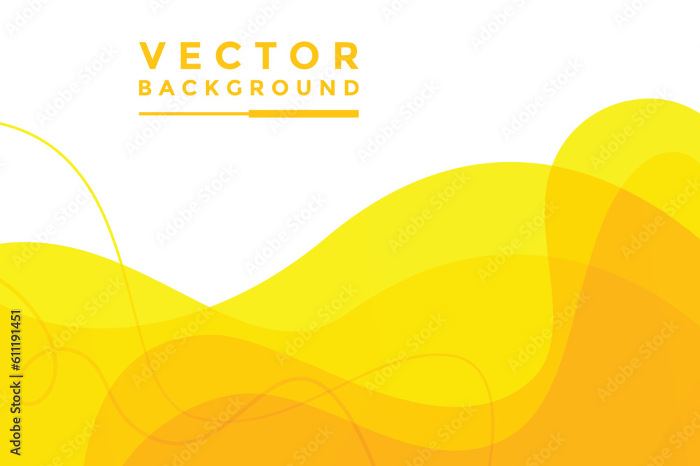Yellow background vector illustration lighting effect graphic for text ...