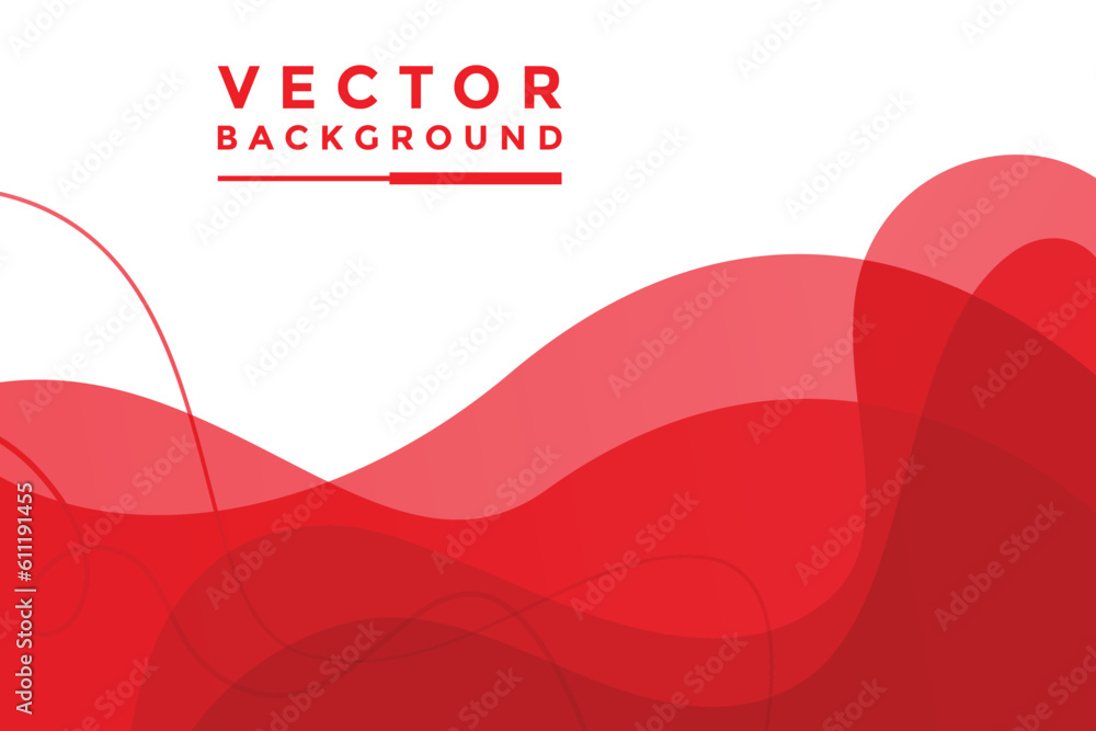 Red background vector illustration lighting effect graphic for text and ...