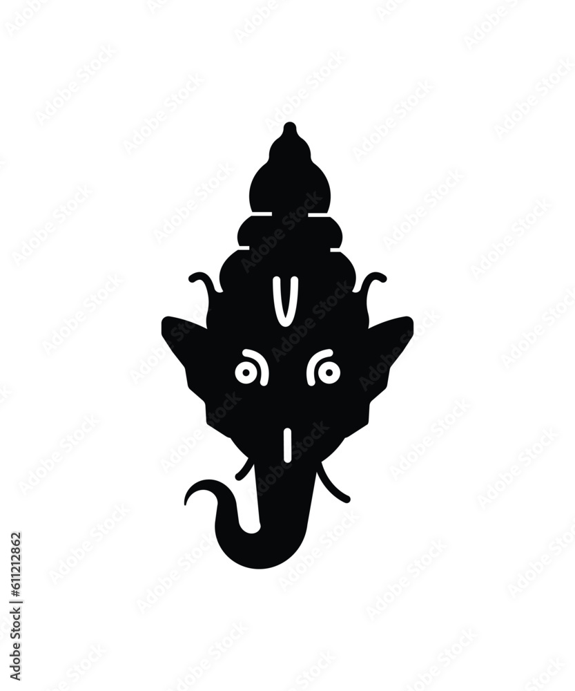 lord ganesha icon, vector best flat icon. Stock Vector | Adobe Stock