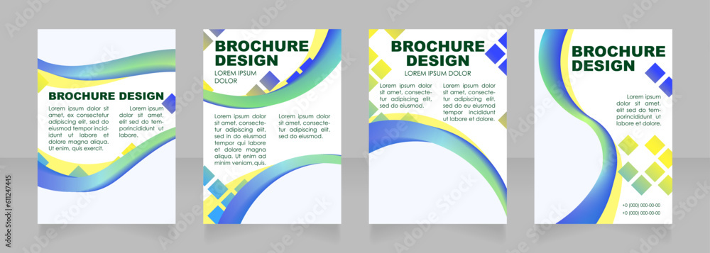 School admission blank brochure layout design. Providing requirements ...