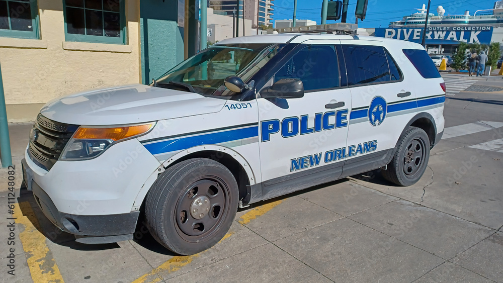 New Orleans Police Department SUV patrol car Stock Photo | Adobe Stock