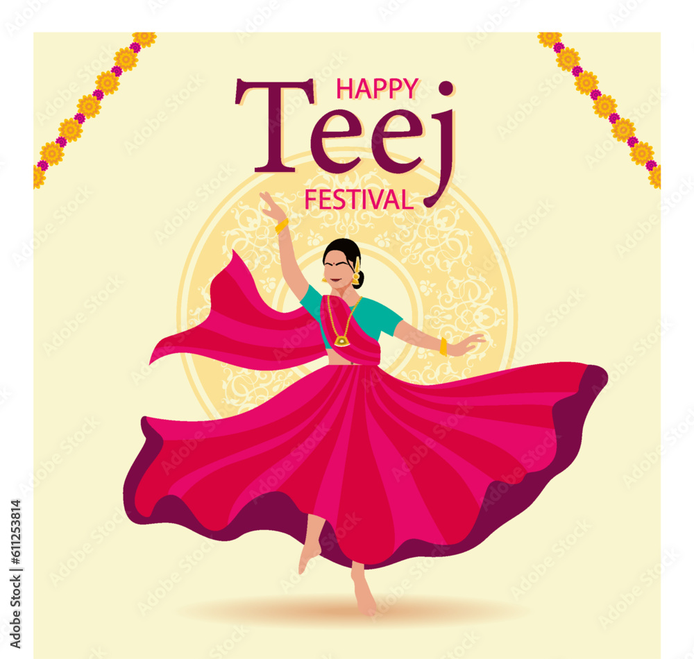 Teej, also known as Hartalika Teej or Hariyali Teej, is a popular Hindu ...