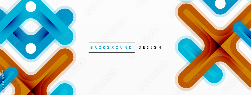 Cross line background minimal geometric template. Design for wallpaper ...