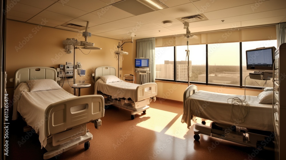 Hospitals and medical centers have a very characteristic visual imagery ...