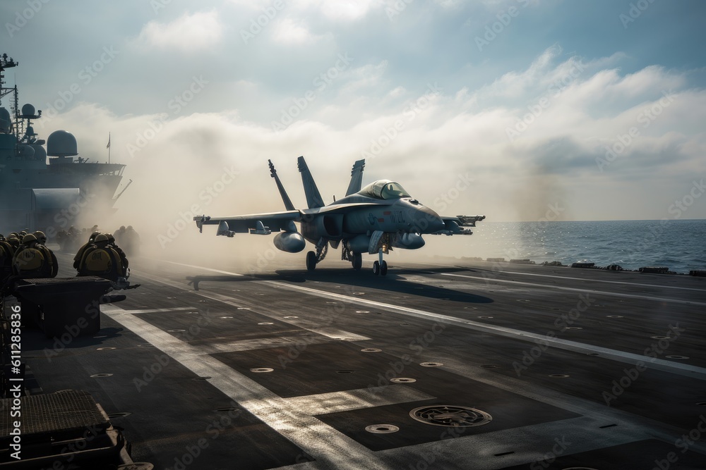 Aircraft Carrier Deck Wallpaper