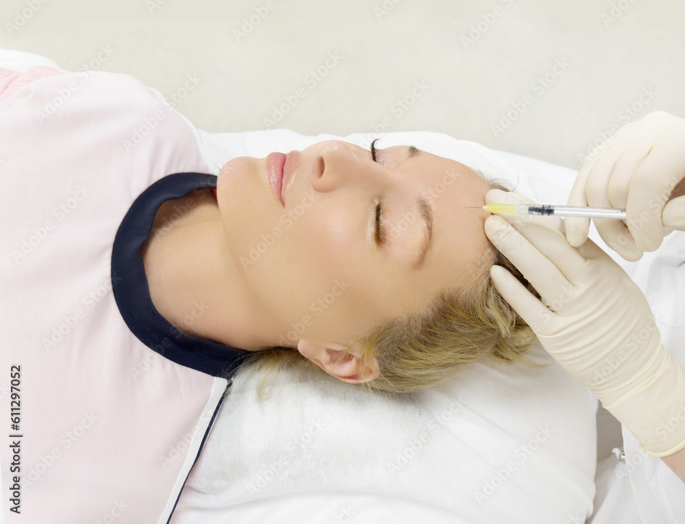 Botulinum toxin injection for facial wrinkles ,in the therapy of mimic ...