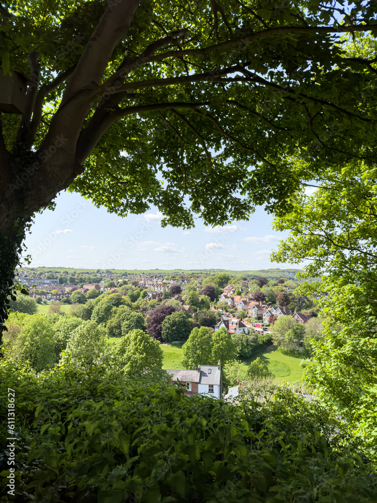 Foto de Lewes, UK. English landscape from in Lewes, East Sussex ...