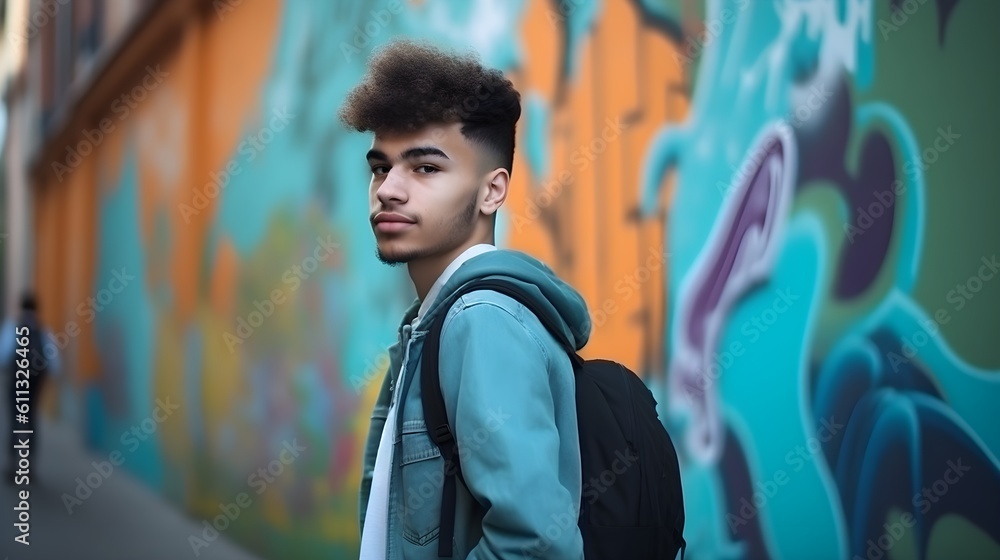 Fictional Person. Enigmatic pathways, college student follows the ...