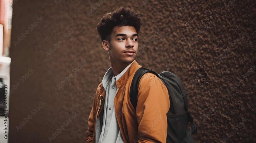 Fictional Person. Enchanted reverie, college student becomes lost in a ...