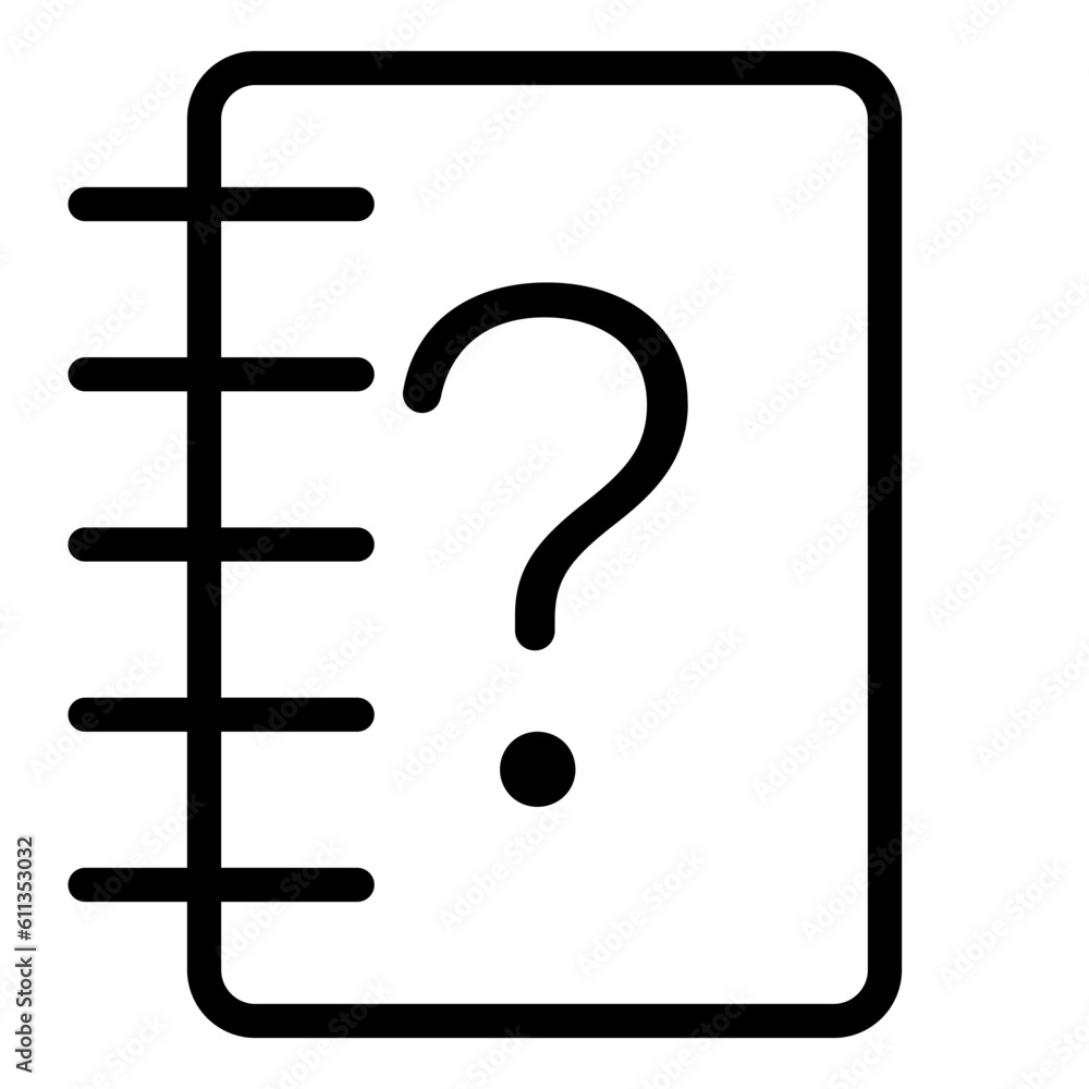 question mark icon Stock Vector | Adobe Stock