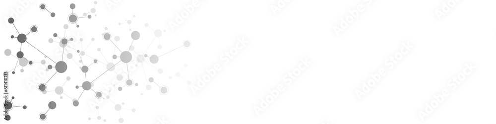 Molecular structure and genetic engineering, molecules DNA, neural ...