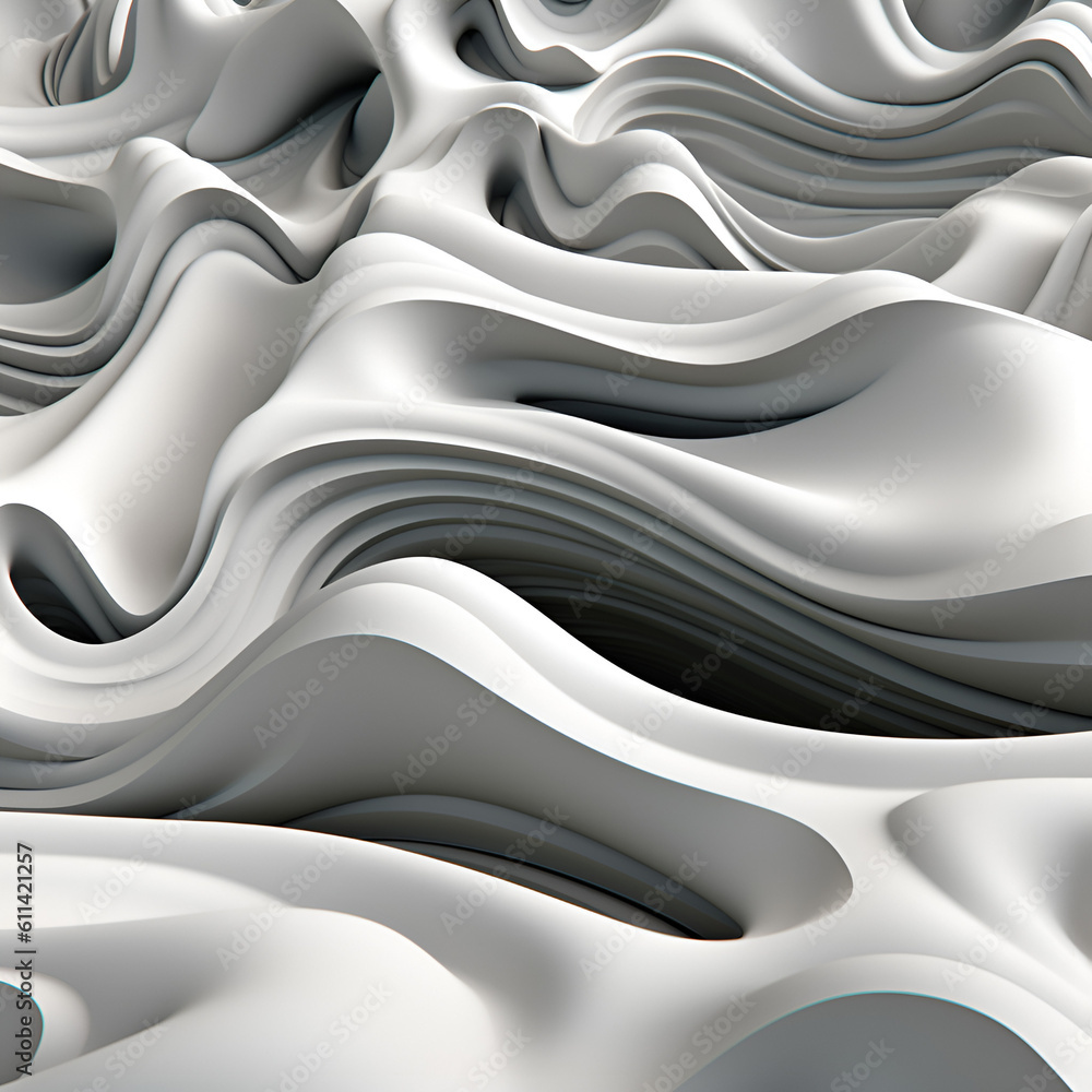 3d models free downloads of geometric surfaces white and gray ...