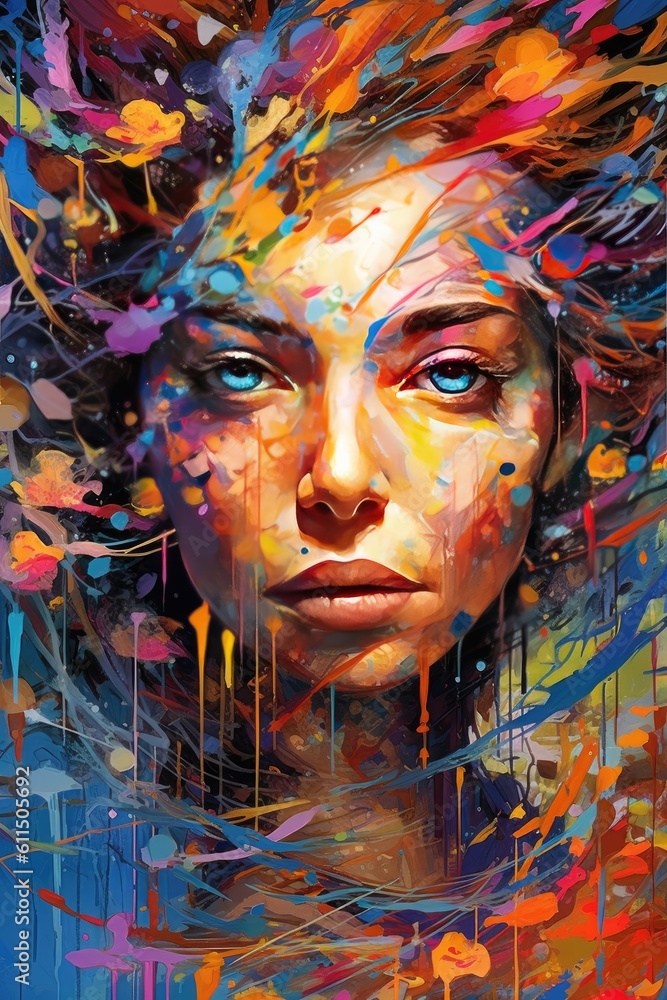 Unleash the power of creativity with vibrant art supplies and artistic ...