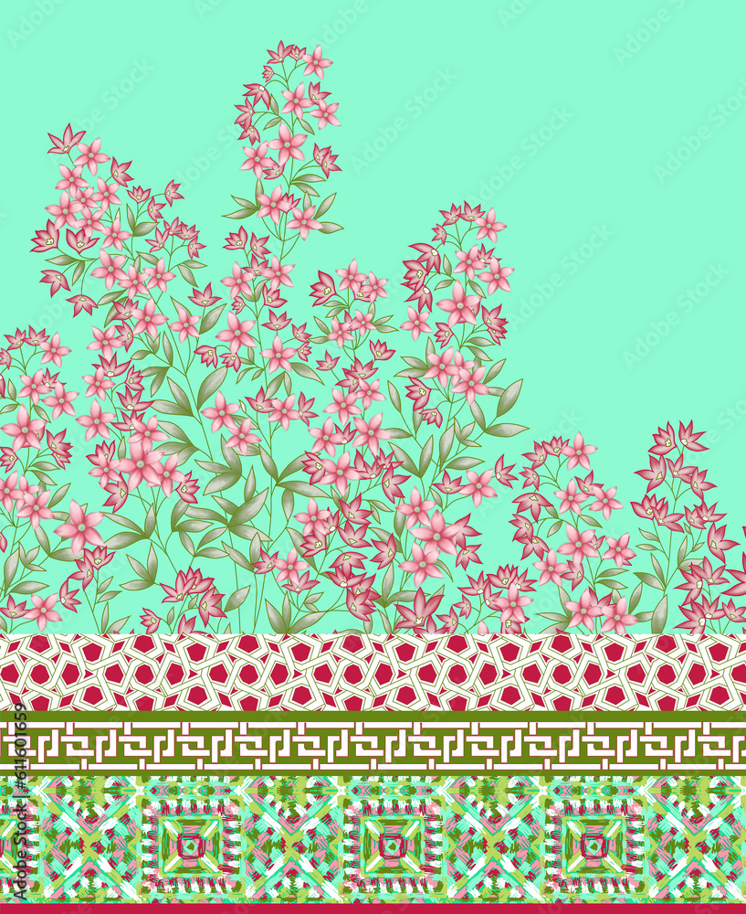 beautiful vintage border design for shirt design and for print ...