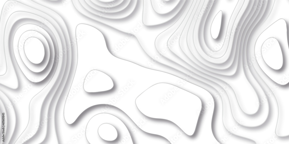 Abstract background vector. Topographic map background geographic line ...