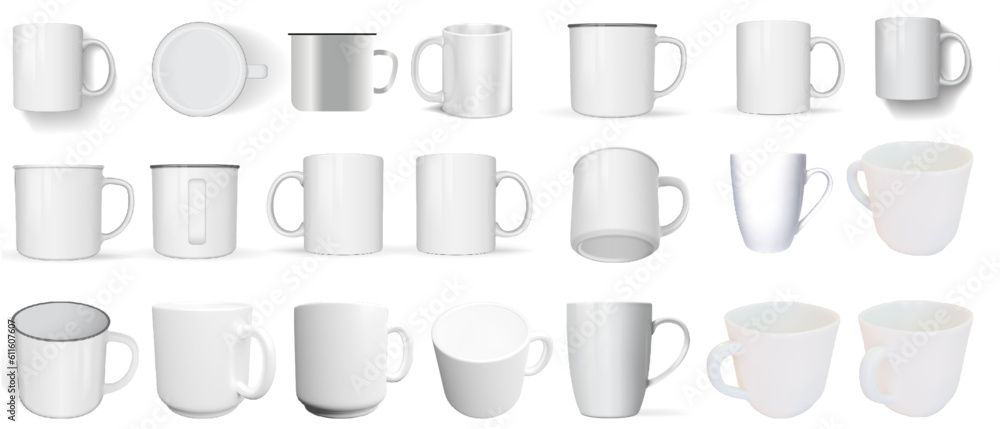Cups and Mugs Mockup, Tea cup mockup, coffee mug mockup, mockup for ...