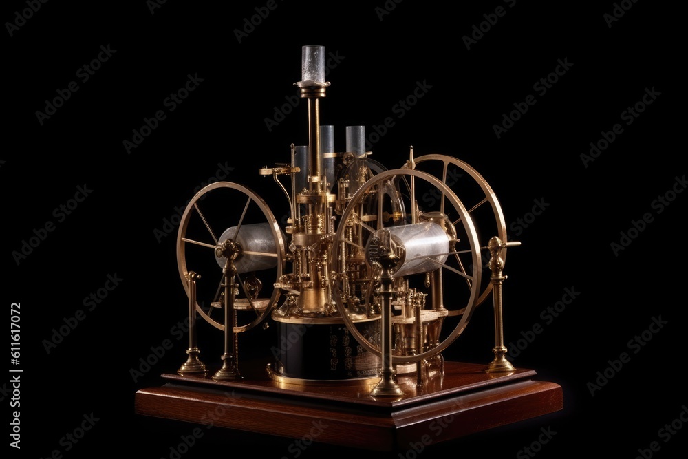 Miniature perpetual motion machine that uses motion to generate energy ...