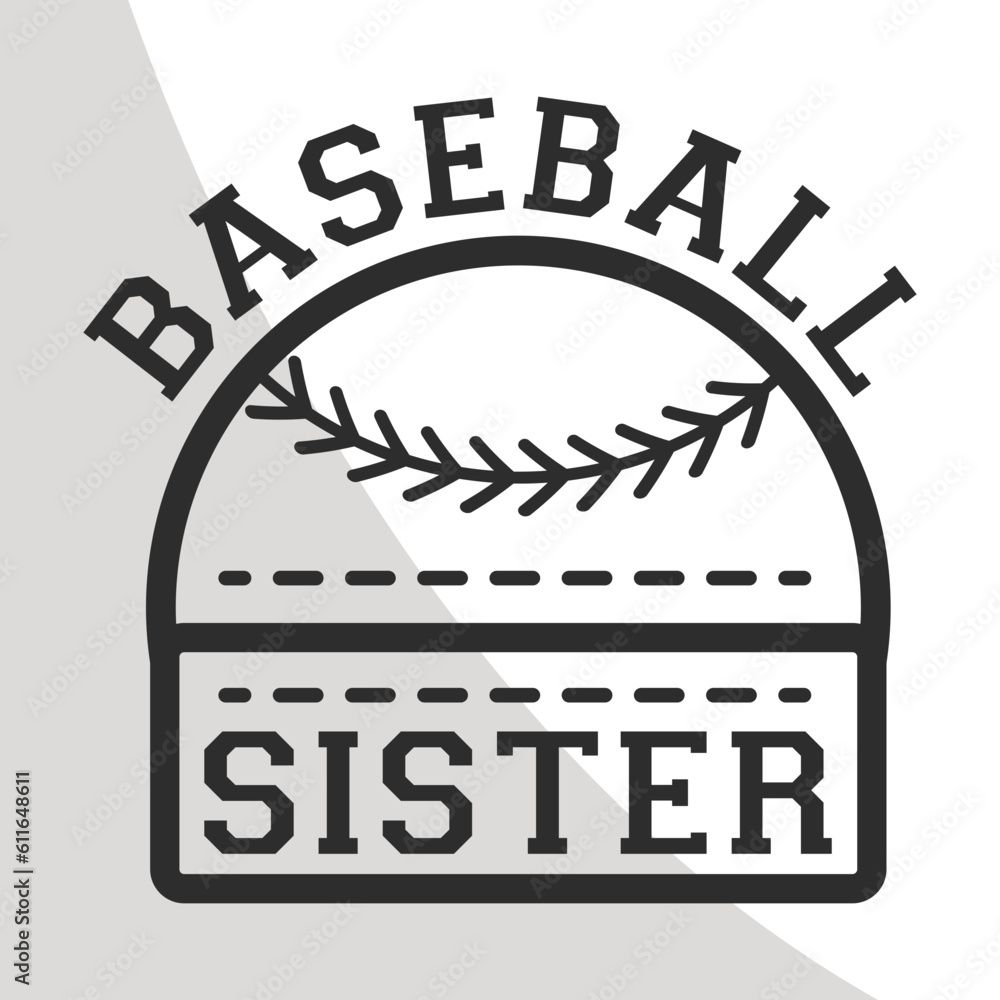 Baseball Sister, Baseball Family Svg, Baseball Team Svg, Baseball ...