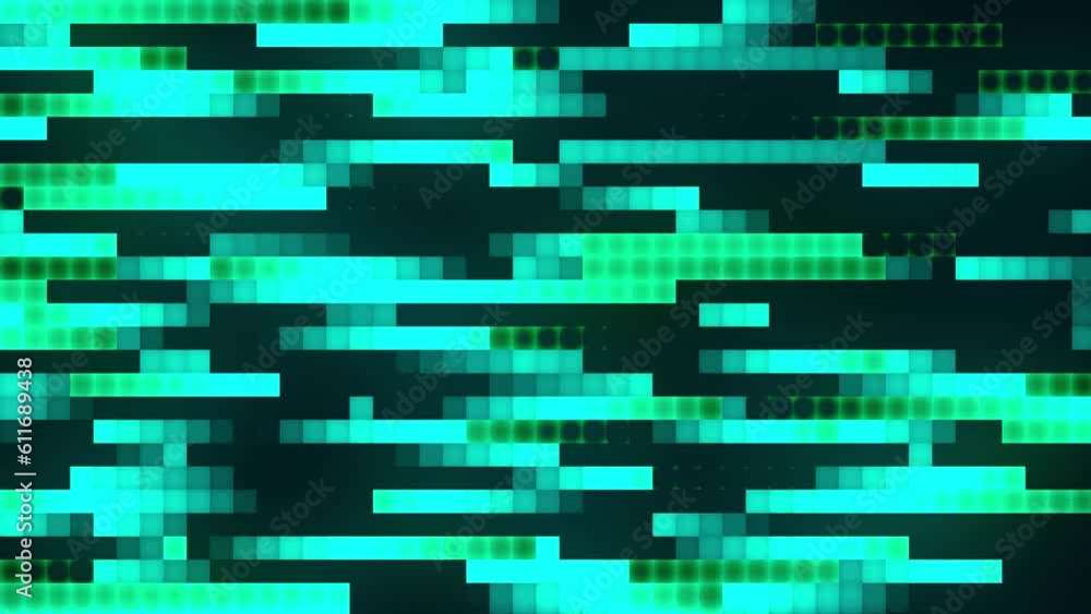 Animated horizontally line background. Moving horizontally glowing ...