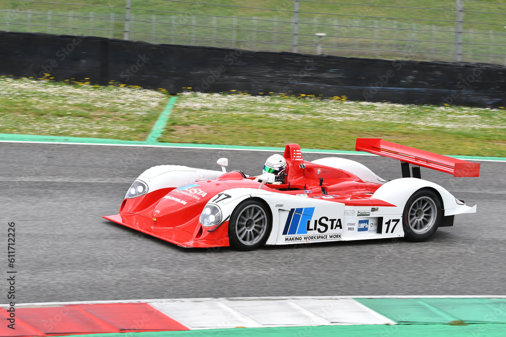 Scarperia, 2 April 2023: Dallara SP1 2003 in action during Mugello ...