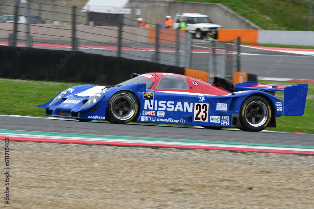 Scarperia, 2 April 2023: Nissan NPT 90 year 1991 in action during ...