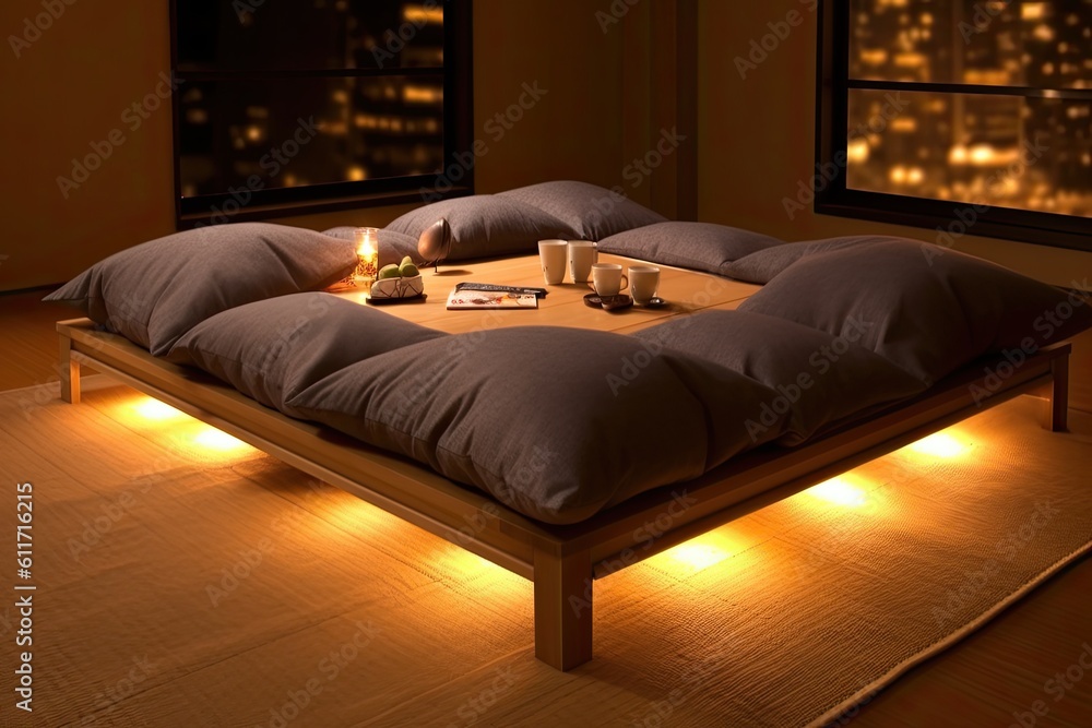 Japanese Architecture: Kotatsu - Heated Blanket Table for Cozy Living ...
