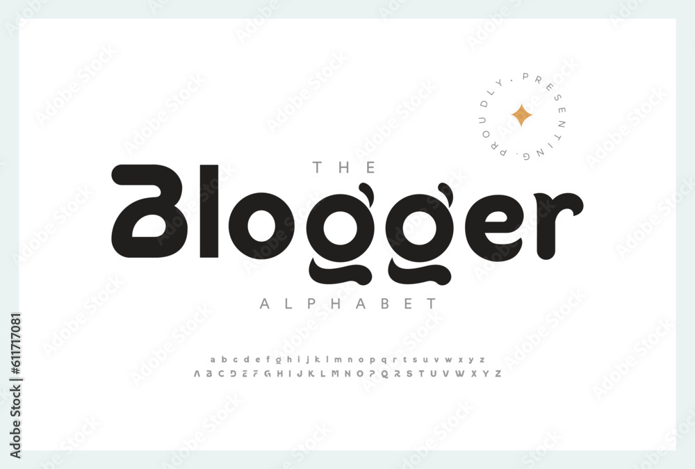 Vetor do Stock: Elegant alphabet letters font set. Classic Custom ...