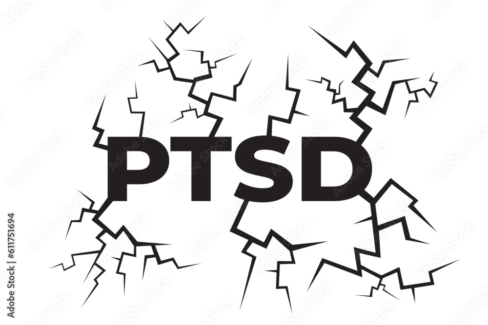 PTSD and post traumatic stress disorder - text and cracks as metaphor ...