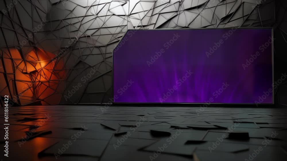 Immersive Virtual TV Studio Background Loop for Captivating ...
