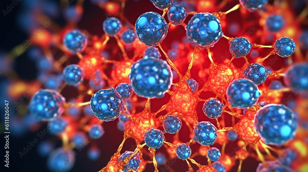 molecule atom abstract atom molecule structure science medical ...