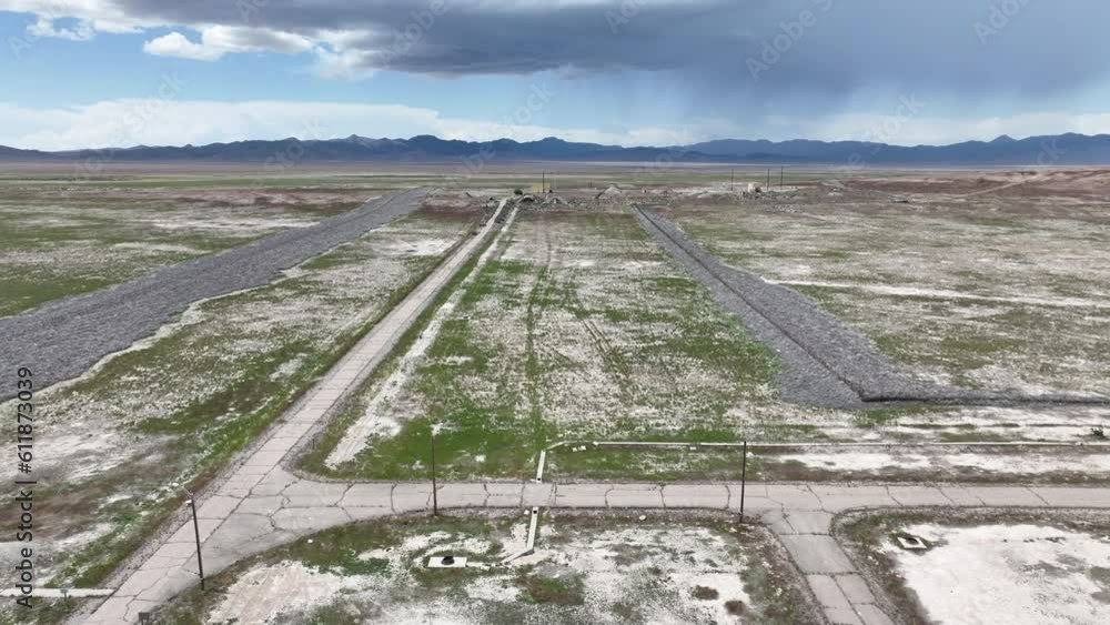 Aerial Tekoi solid fuel rocket motor test complex Utah pull 3. Military ...