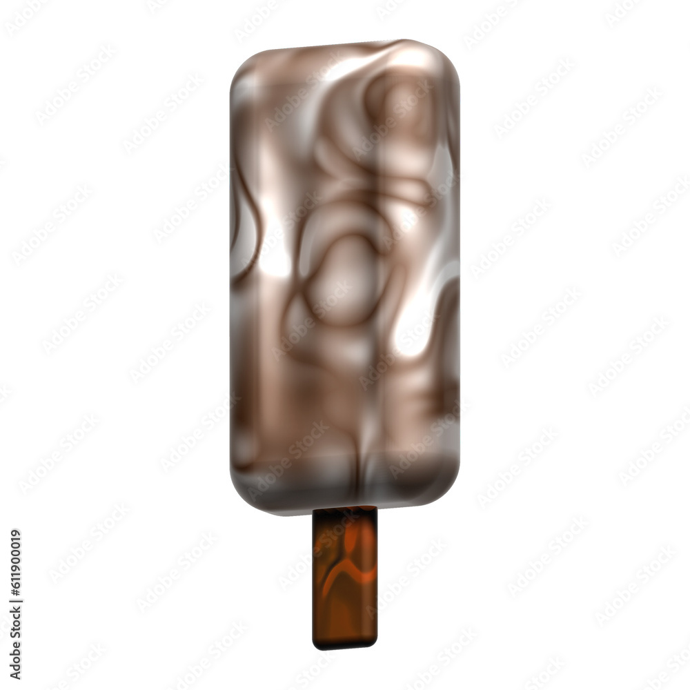 These are beautifully designed 3D ice creams with different flavors ...