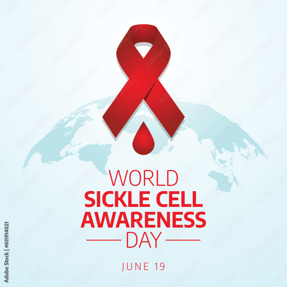 vector graphic of World Sickle Cell Awareness Day good for World Sickle ...