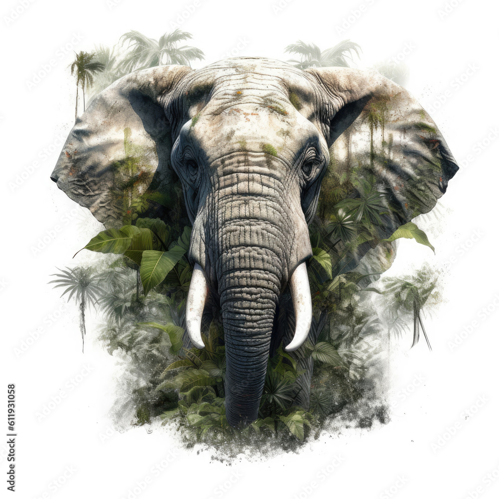 Generative ai illustration of detailed drawing illustration of a ...