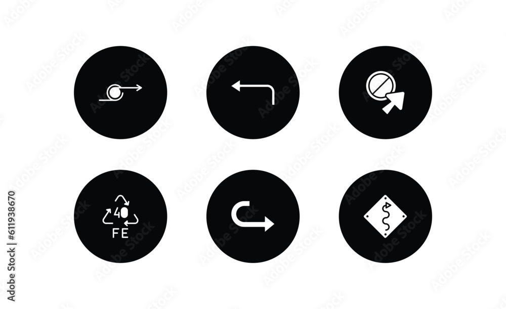 Vecteur Stock user interface filled icons set. user interface filled ...
